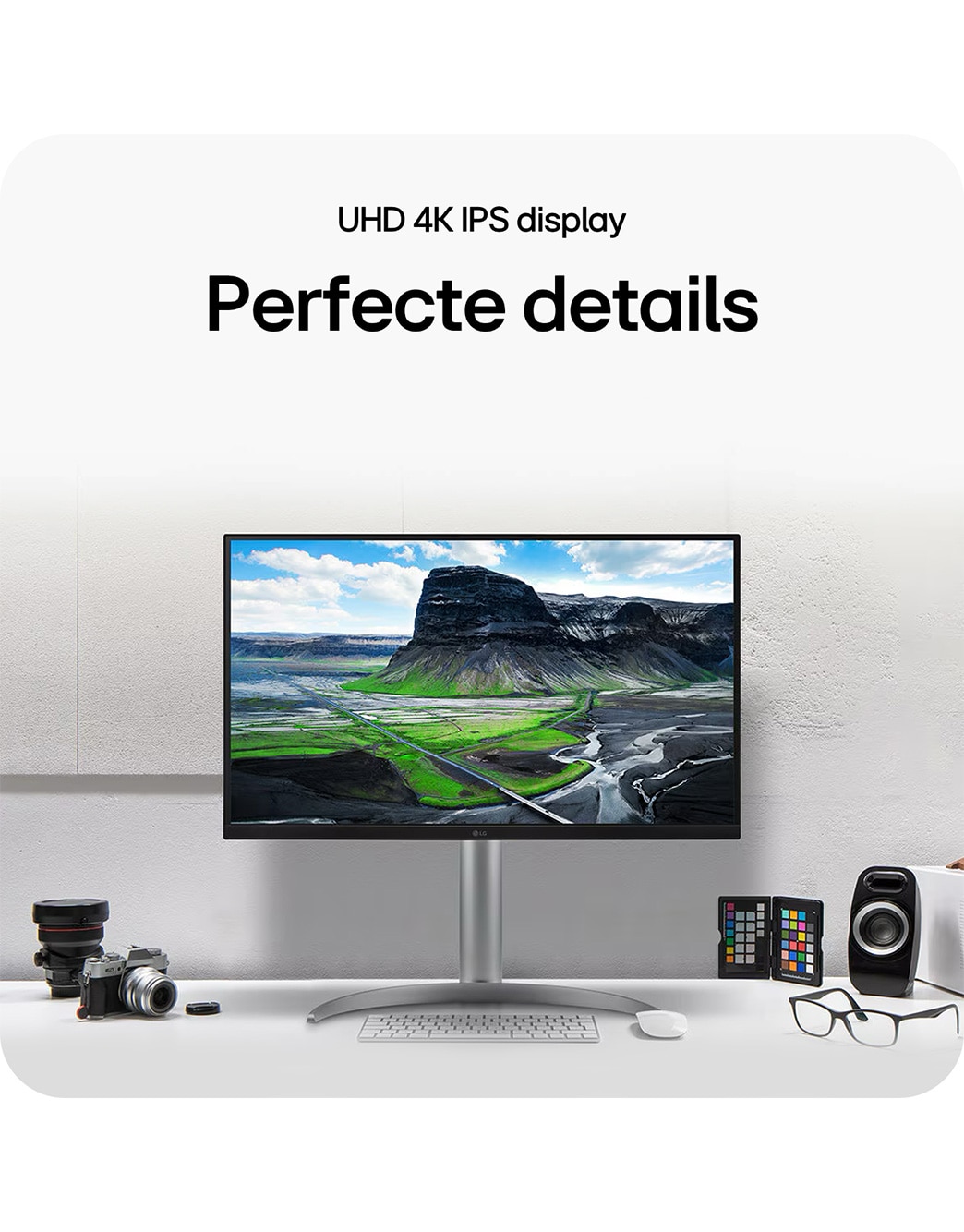 32” LG UHD 4K IPS-scherm, 2000:1 contrastverhouding - 32UQ850V-W | LG ...