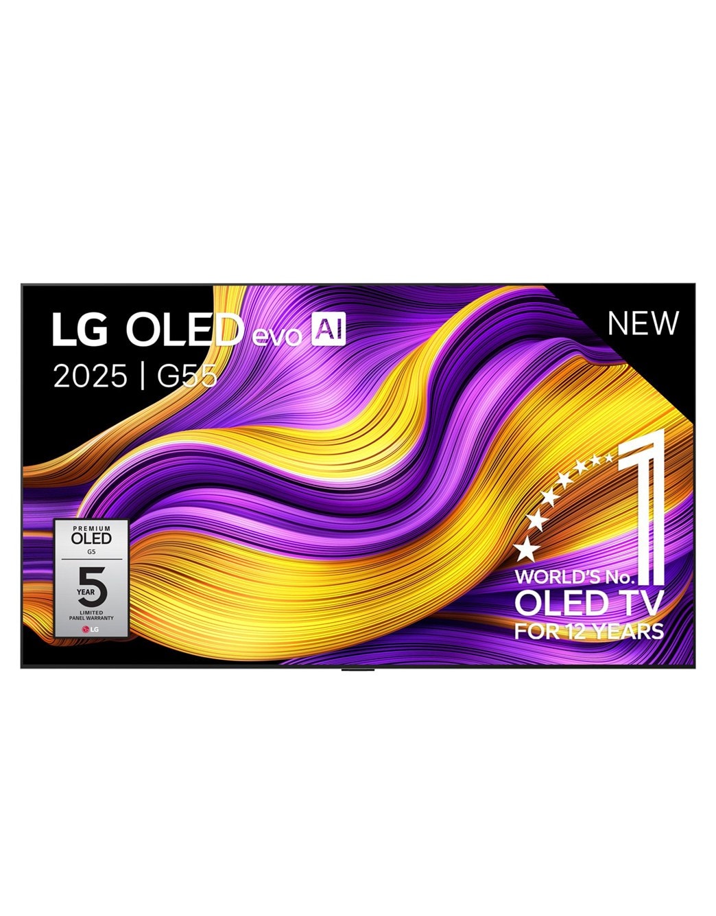 55 inch LG OLED evo AI G5 4K Smart TV - OLED55G55LW | LG NL