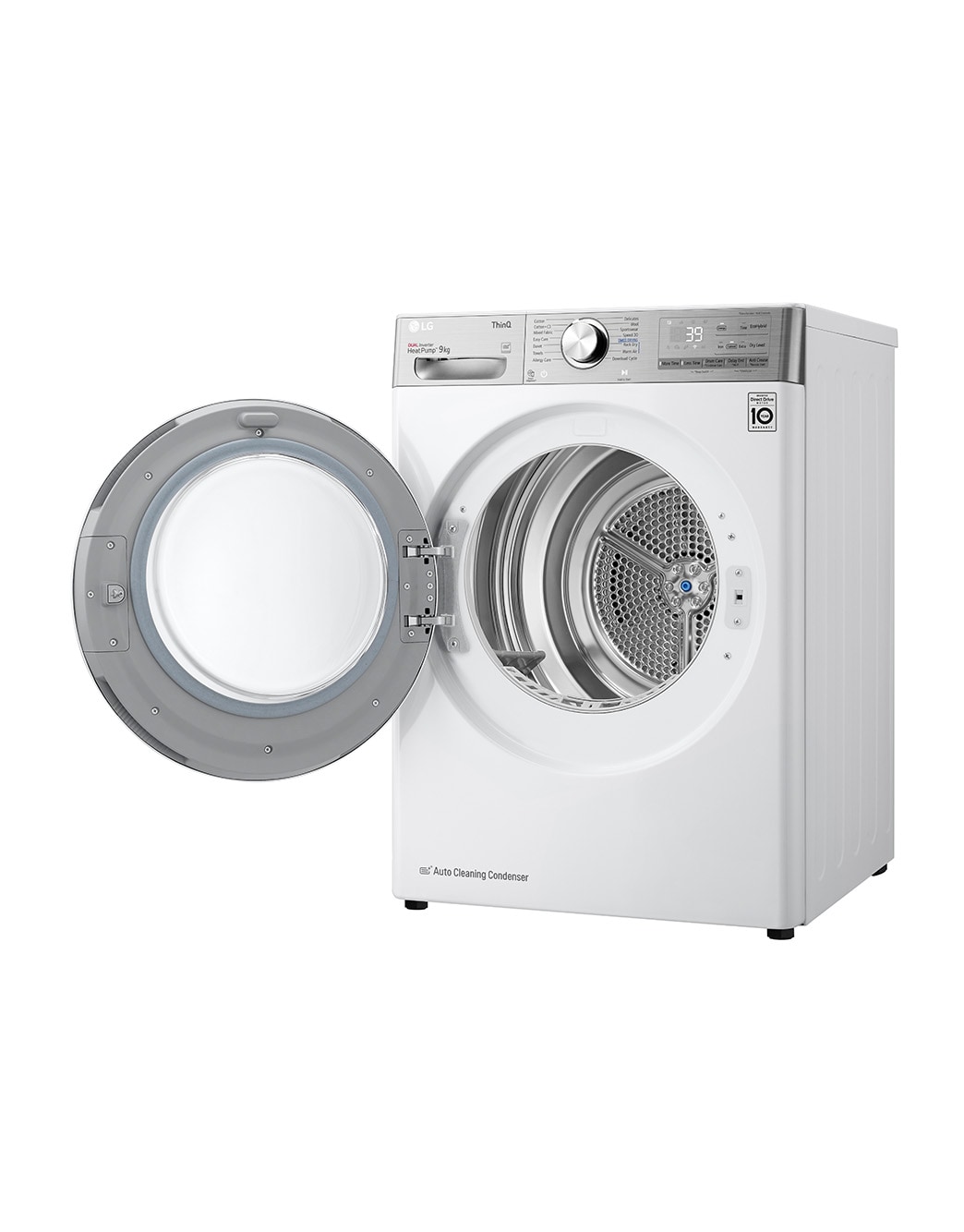 9kg Droger Wit RH90V9AV2QR | ThinQ | LG Nederland