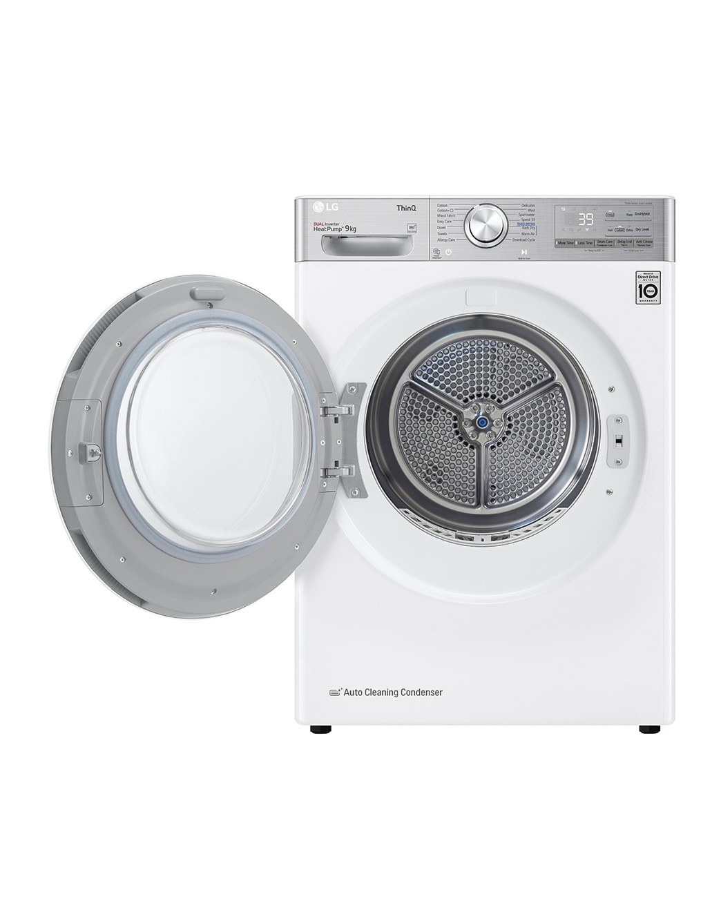 9kg Droger Wit RH90V9AV2QR | ThinQ | LG NL