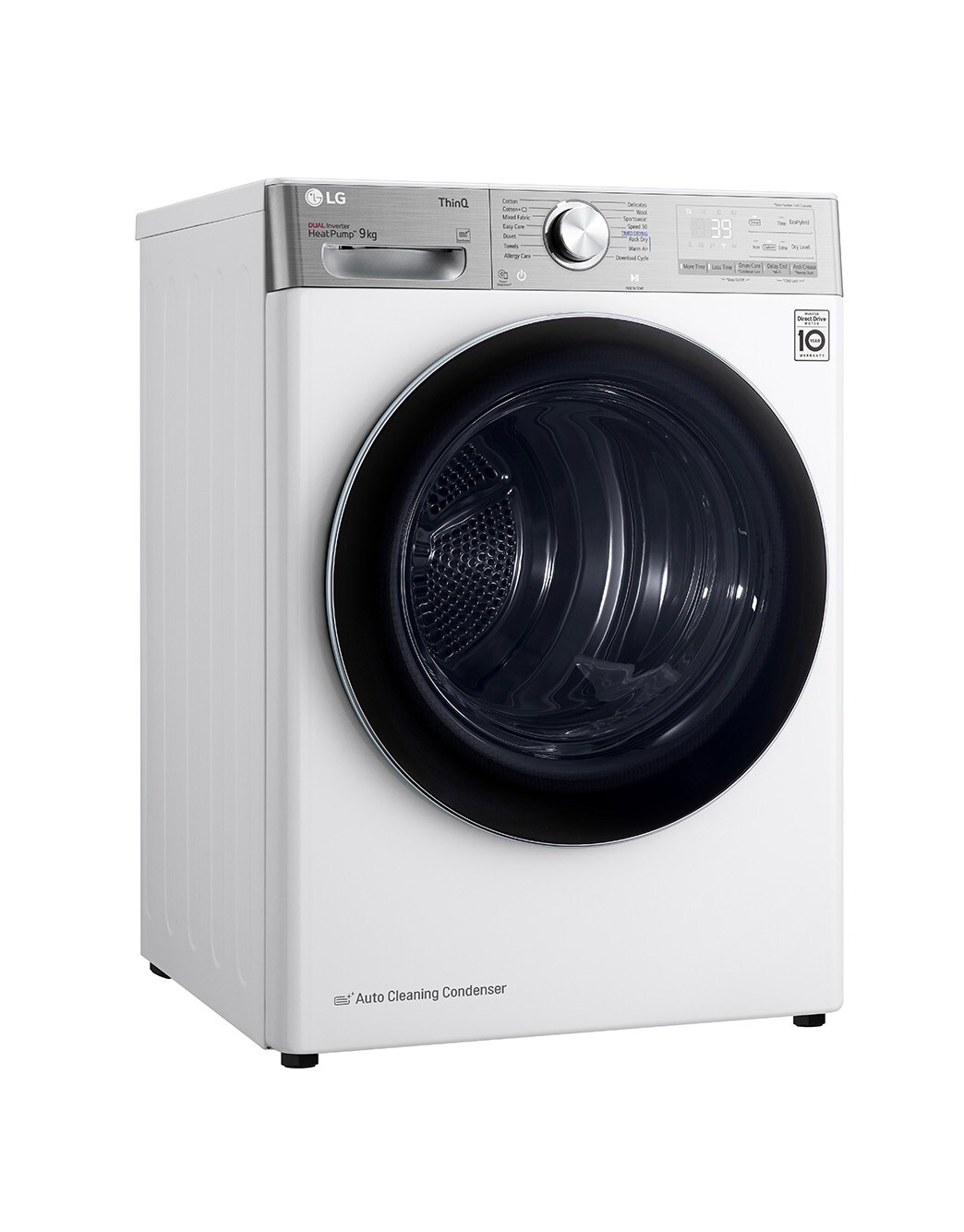 9kg Droger Wit RH90V9AV2QR | ThinQ | LG Nederland