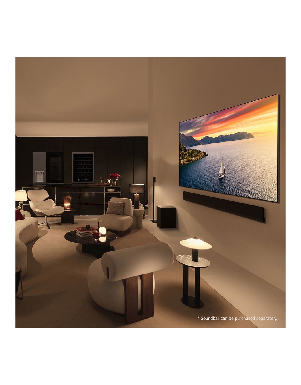 LG Soundbar voor TV met Dolby Atmos 3.1 kanaal DSG10TY | LG Nederland