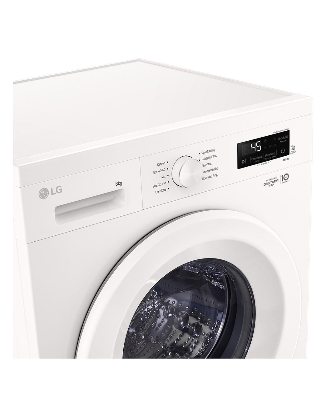 8kg Wasmachine Wit | F4X1008NWH | LG Nederland