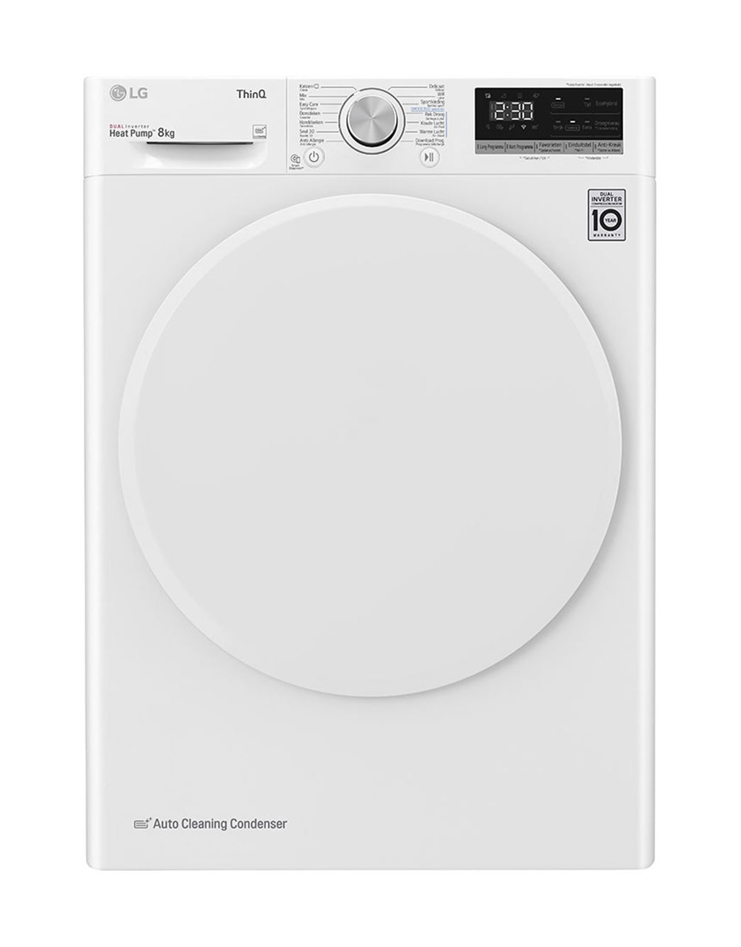8kg Warmtepomp Droger - RH80V5AV0N | LG Nederland