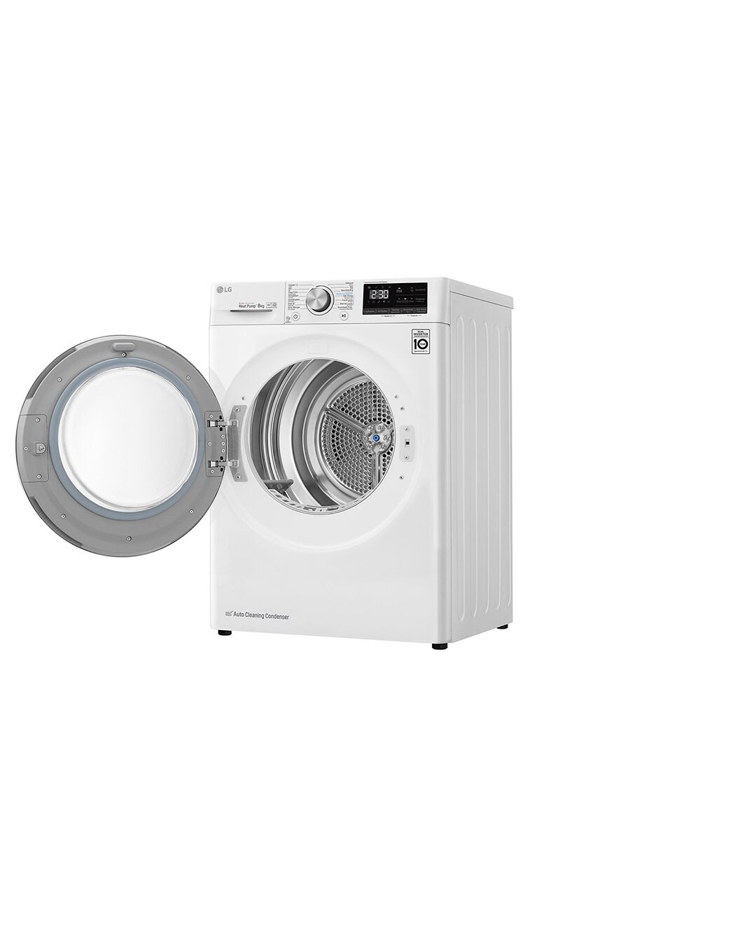 8kg Warmtepomp Droger - RH80V9AV4N | LG NL