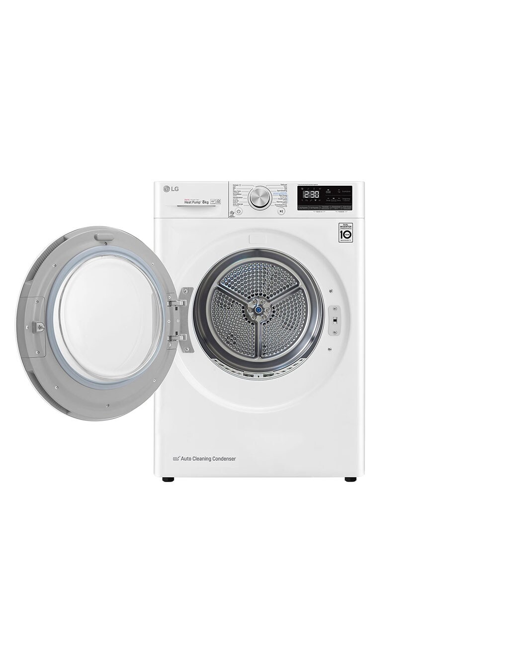 8kg Warmtepomp droger Wit | RH80V9AV4N | LG Nederland