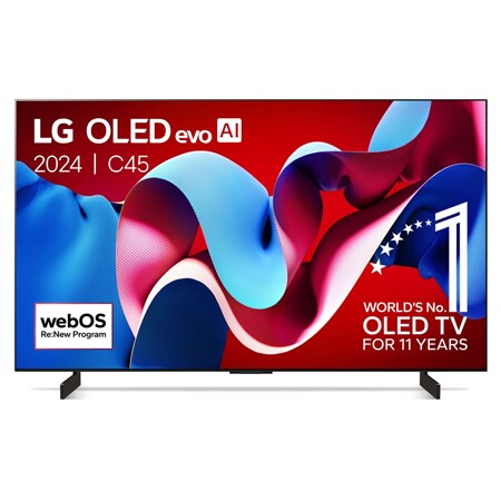 42 Inch LG OLED evo AI C4 4K Smart TV - OLED42C45LA | LG NL