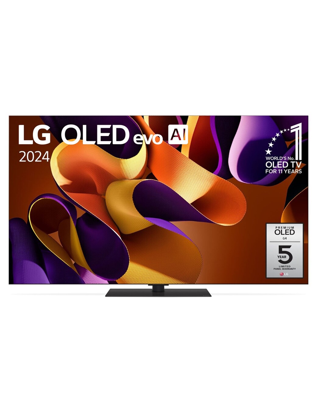 65 Inch LG OLED evo AI G4 4K Smart TV - OLED65G46LS | LG Nederland