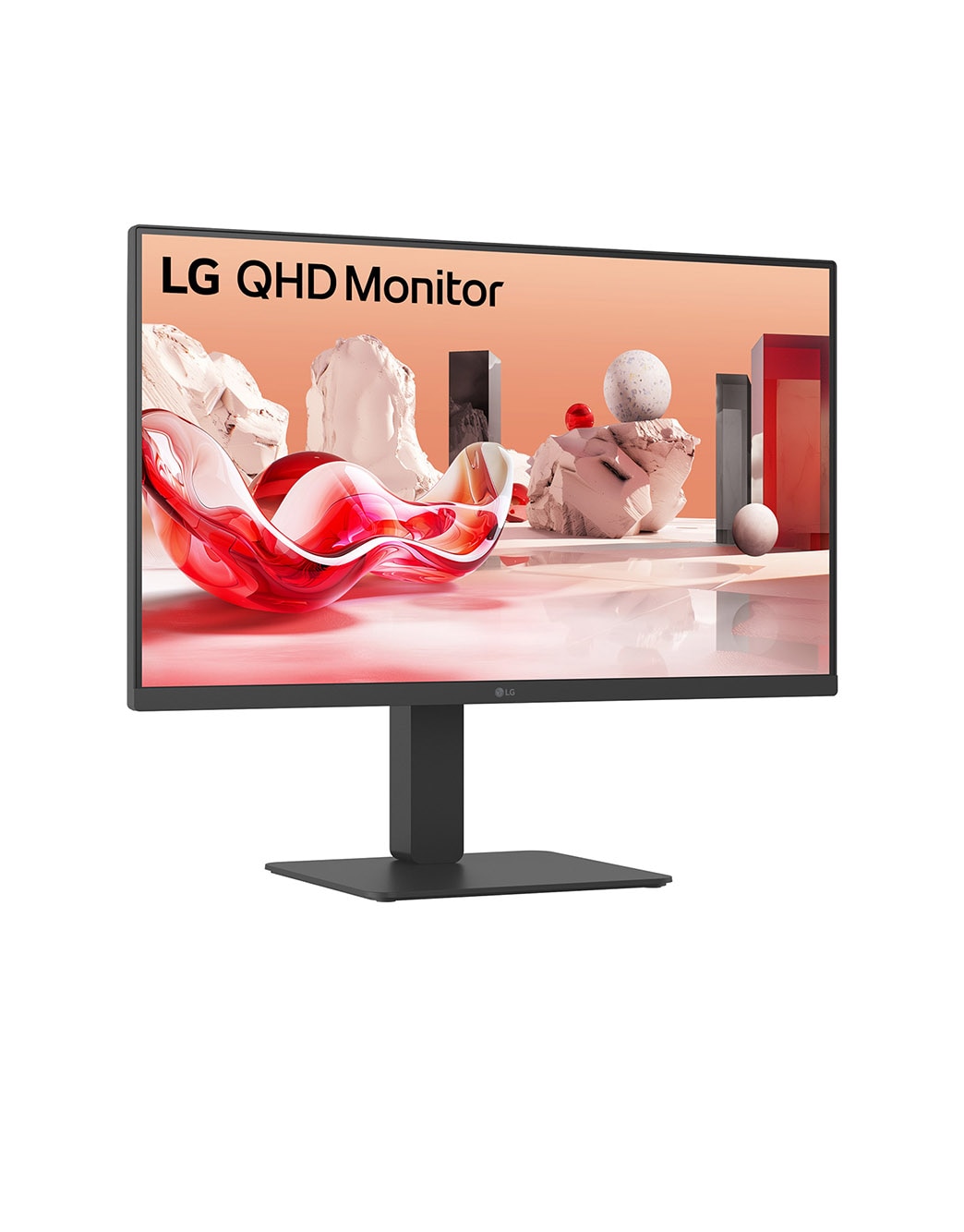 27” QHD IPS Monitor with USB-C with Daisy Chain - 27BA65QB-B | LG NL