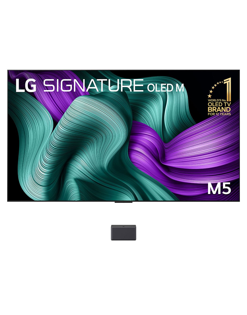 97 Inch LG SIGNATURE OLED M5 4K Smart TV with Wireless Video & Audio ...