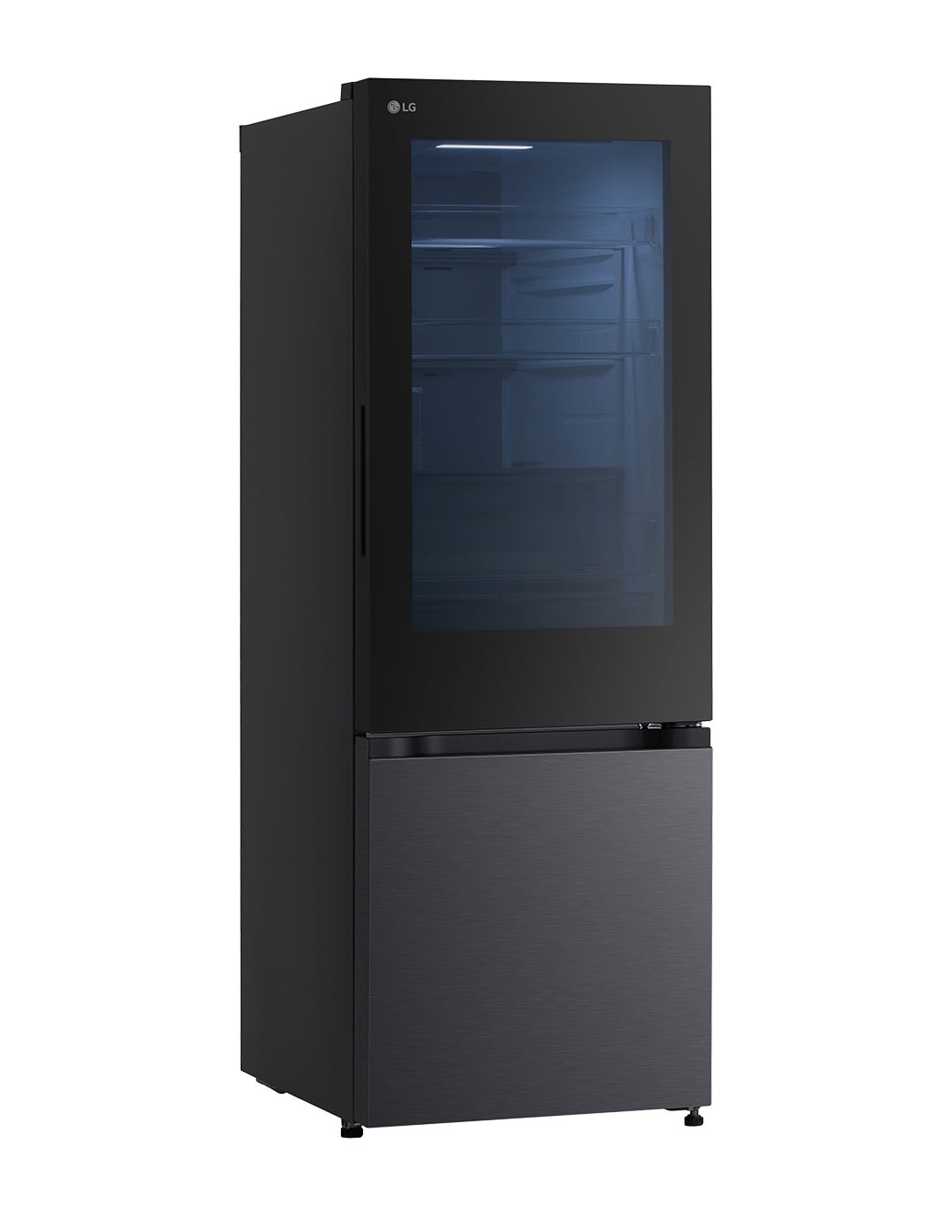 340L Bottom Mount Fridge - InstaView - GB-V300MBL | LG NZ
