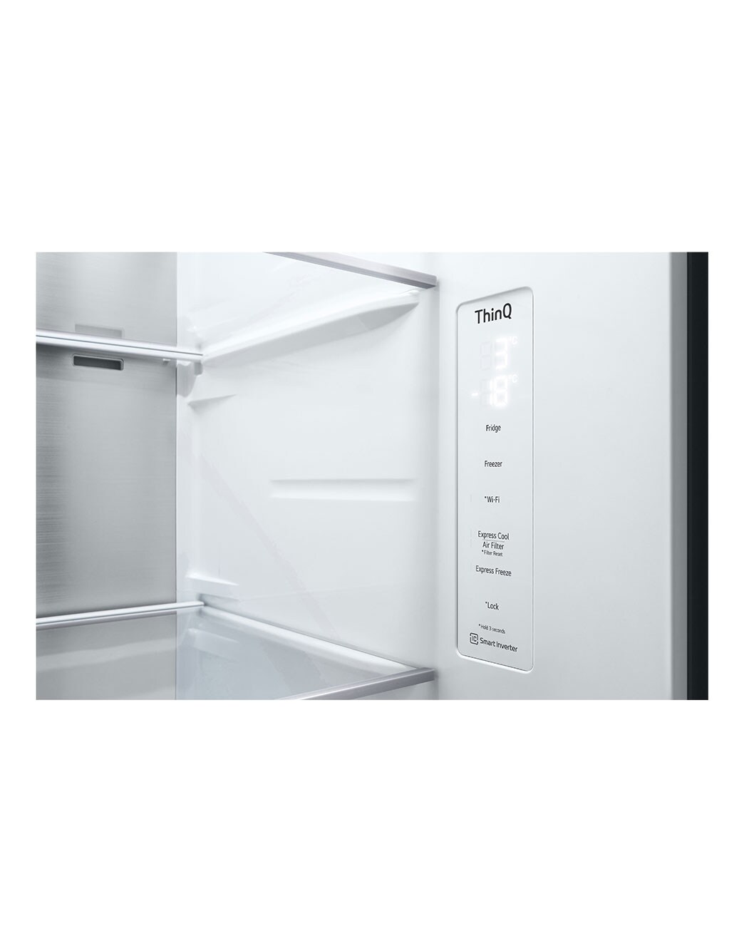 655L Side by Side Fridge - Matte Black - GS-B600MBL | LG NZ