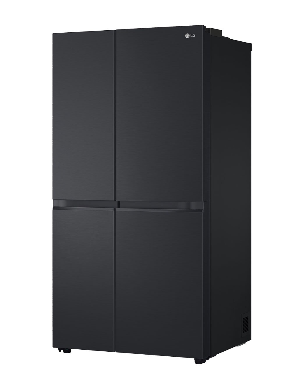 655L Side by Side Fridge - Matte Black - GS-B600MBL | LG New Zealand