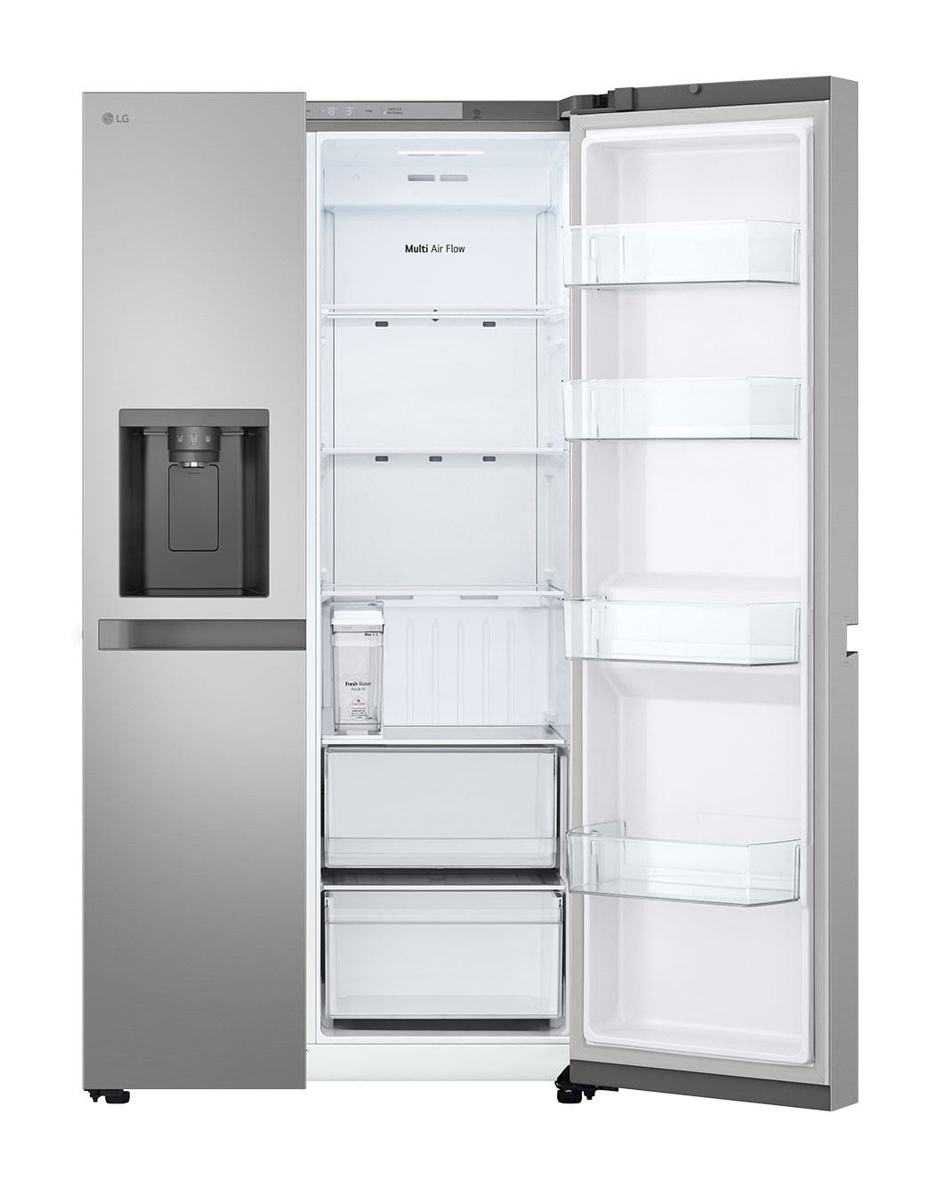 641L Side by Side Fridge - Non-Plumbed - GS-N599PL | LG NZ