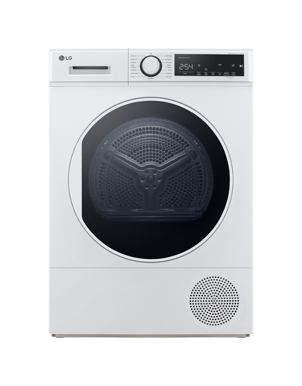 8kg Series 3 Heat Pump Dryer - Sensor Dry - DVH3-08W | LG NZ