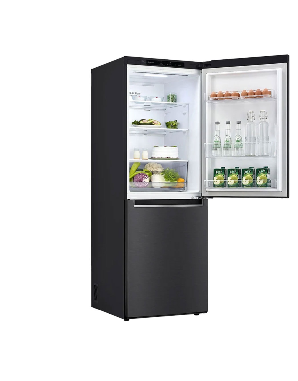305L Bottom Mount Fridge in Matte Black - GB-W335MBL | LG NZ