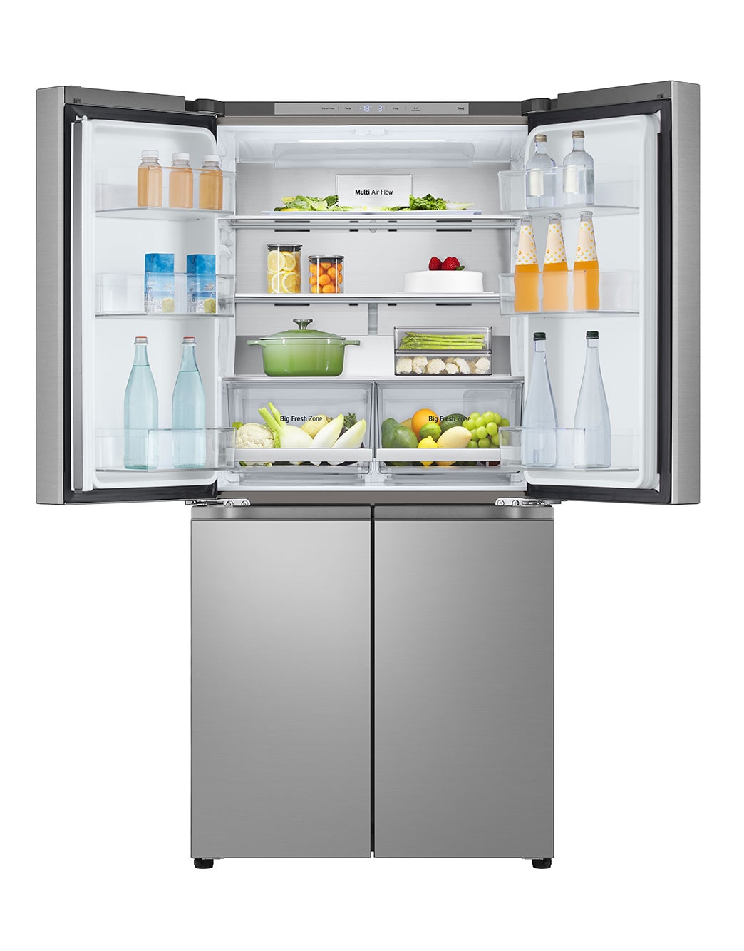 530L Slim French Door Fridge - Stainless - GF-B505PL | LG NZ