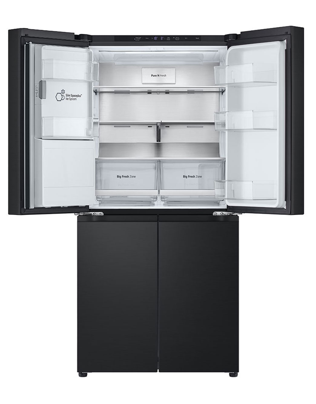506L Slim French Door Fridge - Plumbed - GF-L500MBL | LG NZ