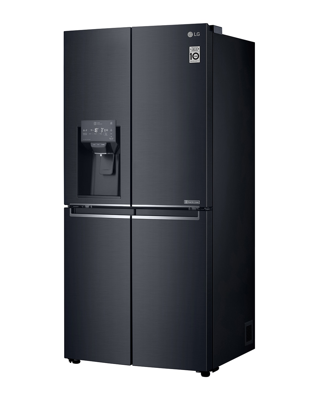 506L Slim French Door Fridge - Plumbed - GF-L570MBL | LG NZ