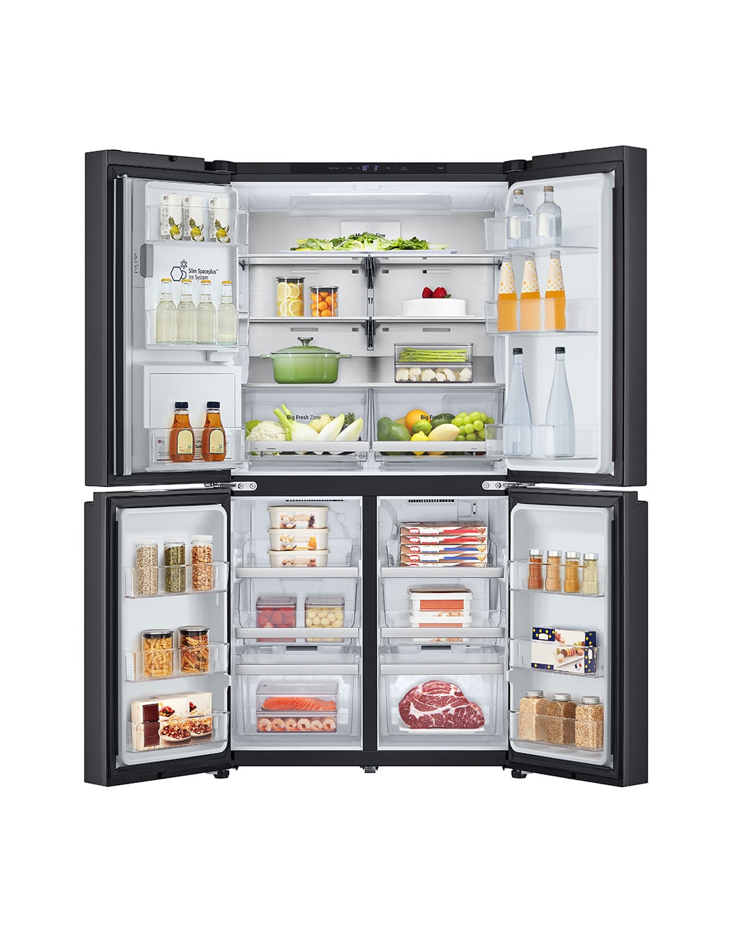 637L French Door Fridge - Plumbed - GF-L700MBL | LG NZ