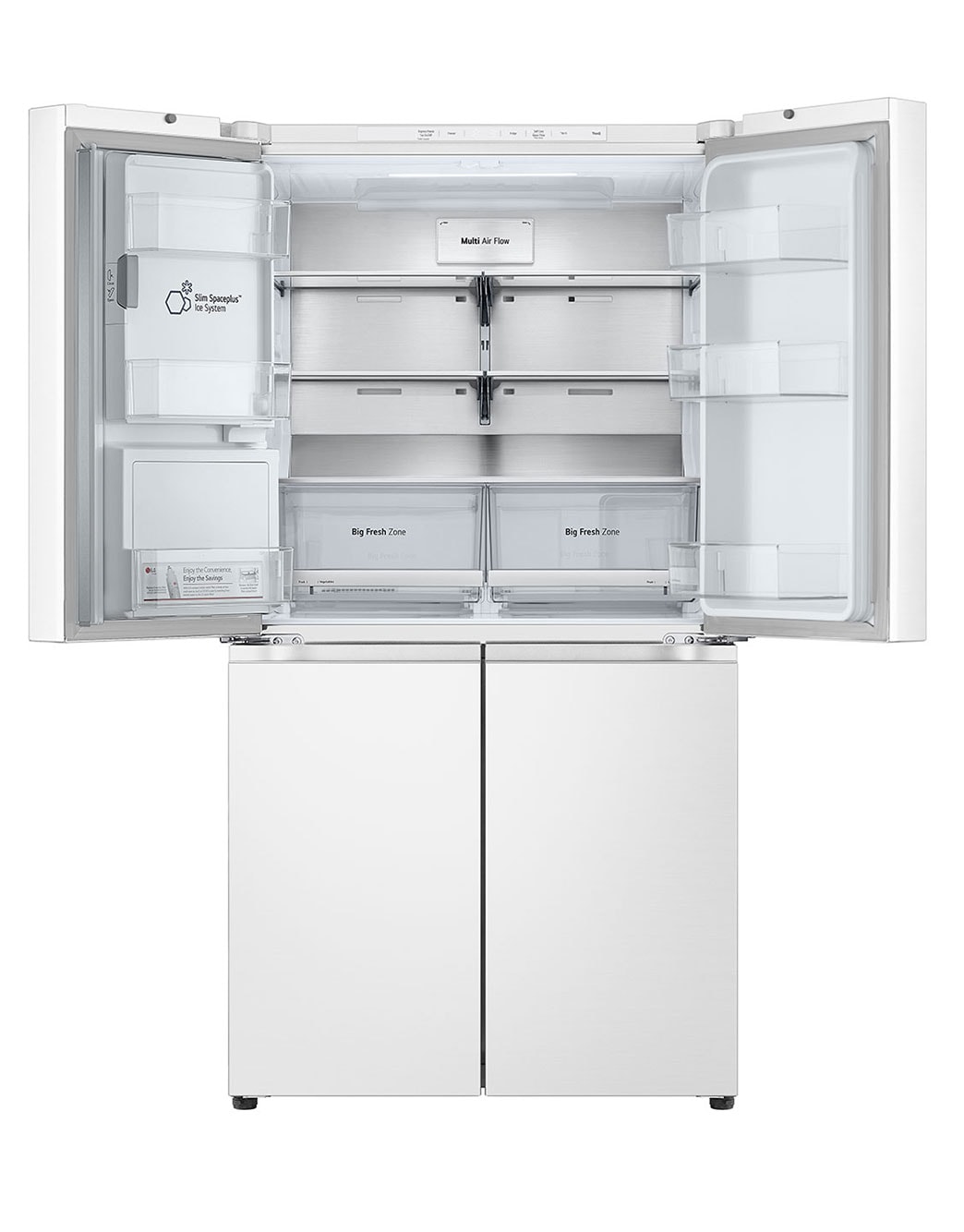 637L French Door Fridge - Plumbed - GF-L700MWH | LG NZ
