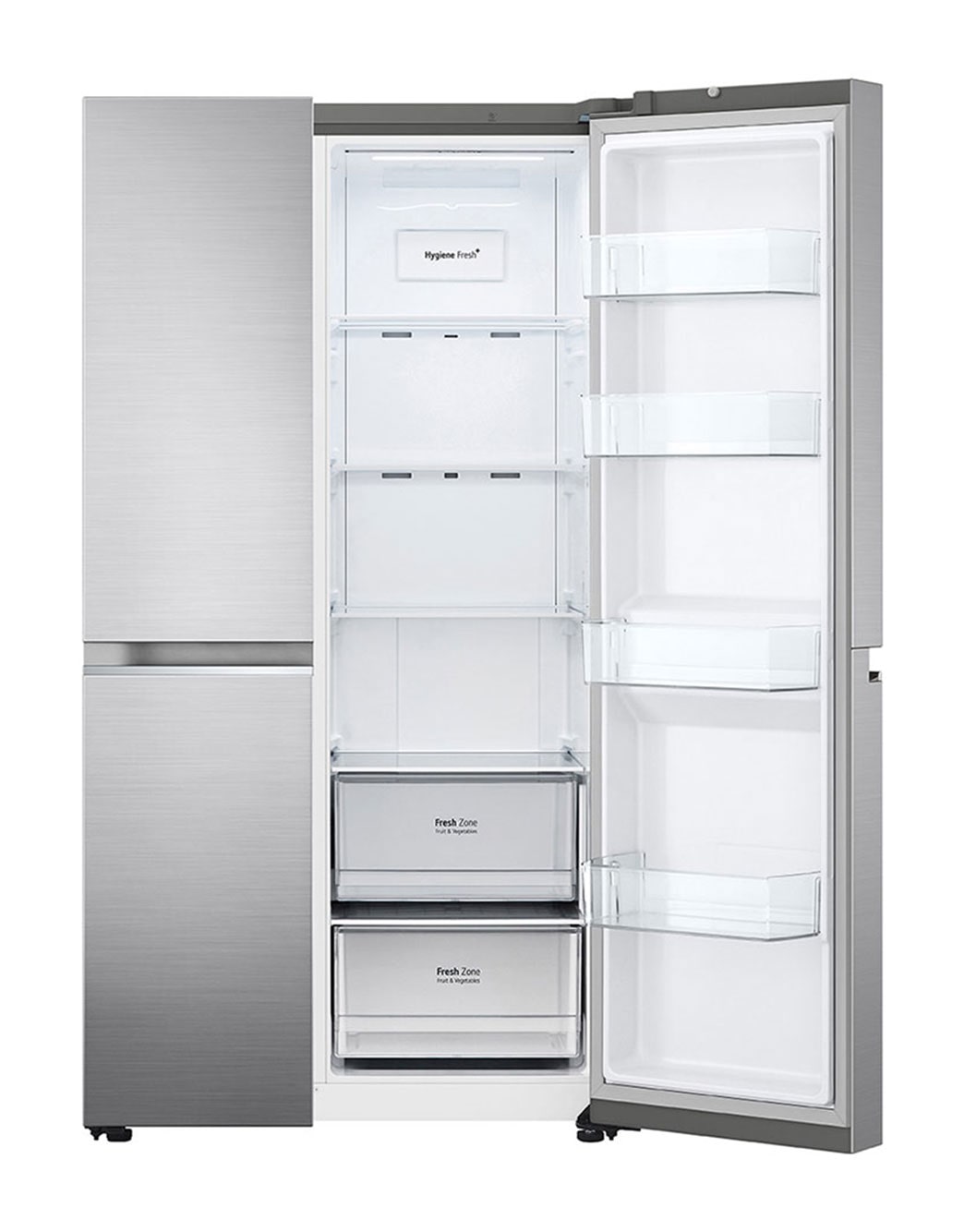 655L Side by Side Fridge - Stainless - GS-B655PL | LG NZ