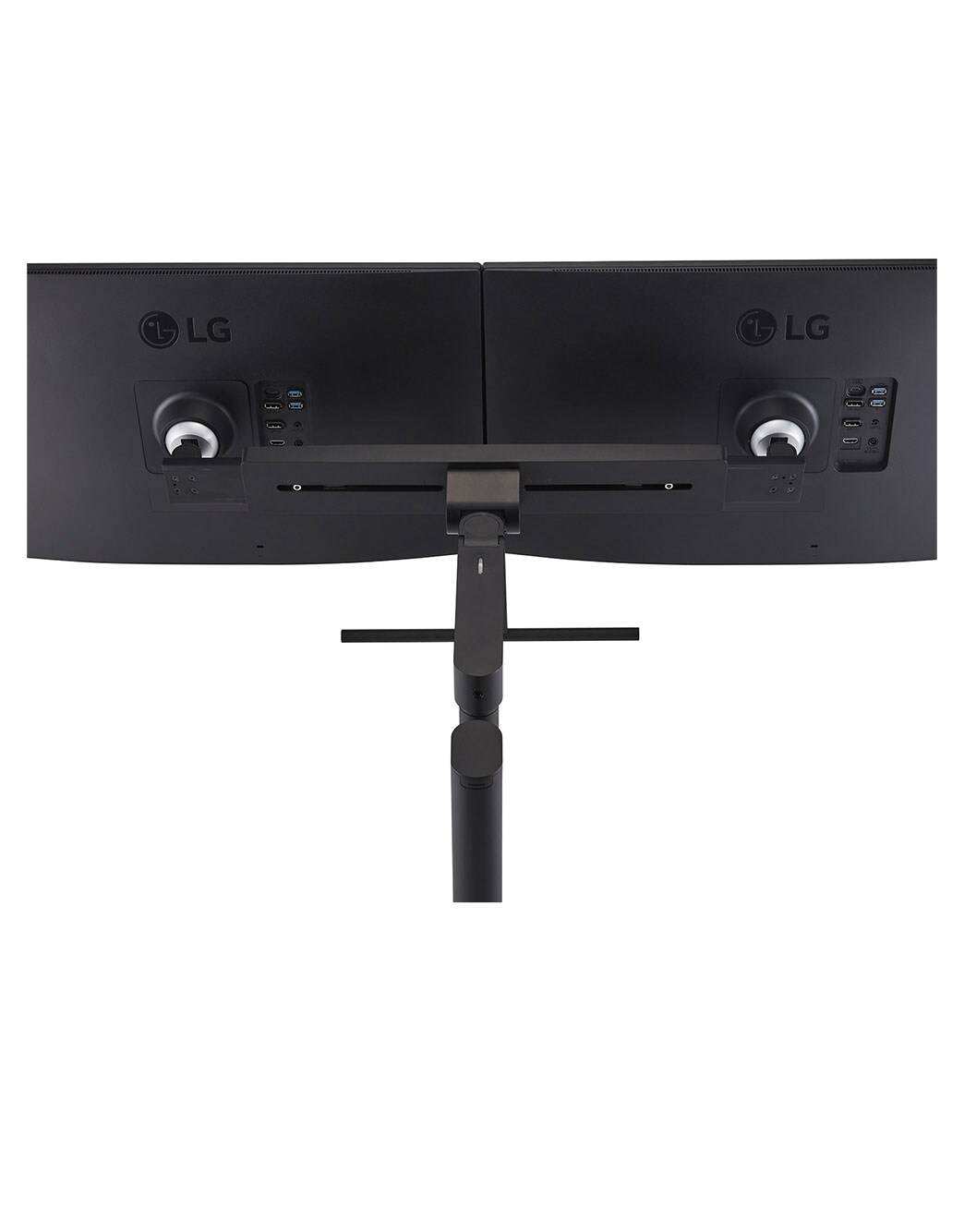 27-inch QHD Monitor Ergo Dual with Daisy Chain - 27QP88D-BS | LG NZ