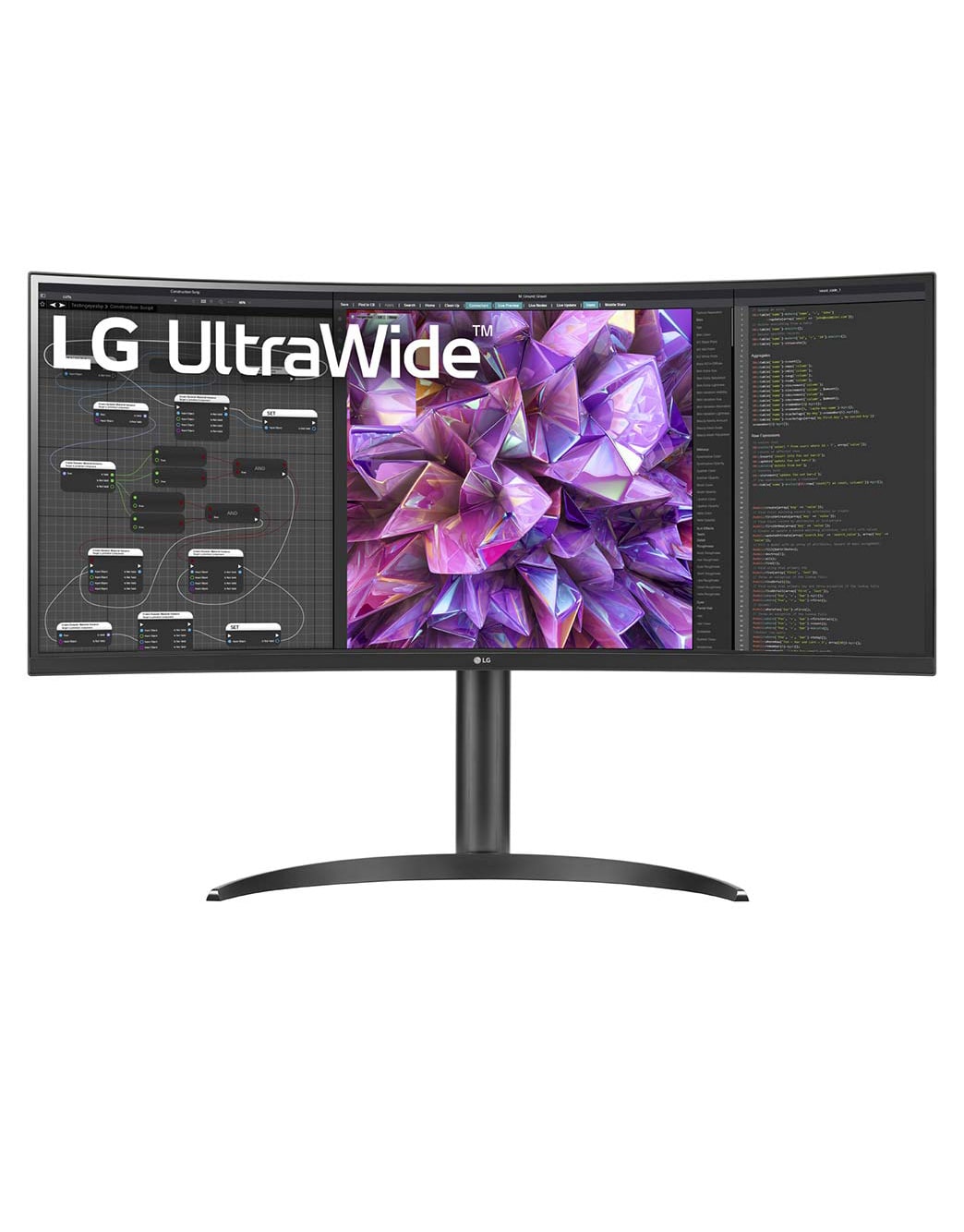 34" 21:9 Curved UltraWide™ QHD (3440 x 1440) Monitor - 34WQ75C-B | LG NZ