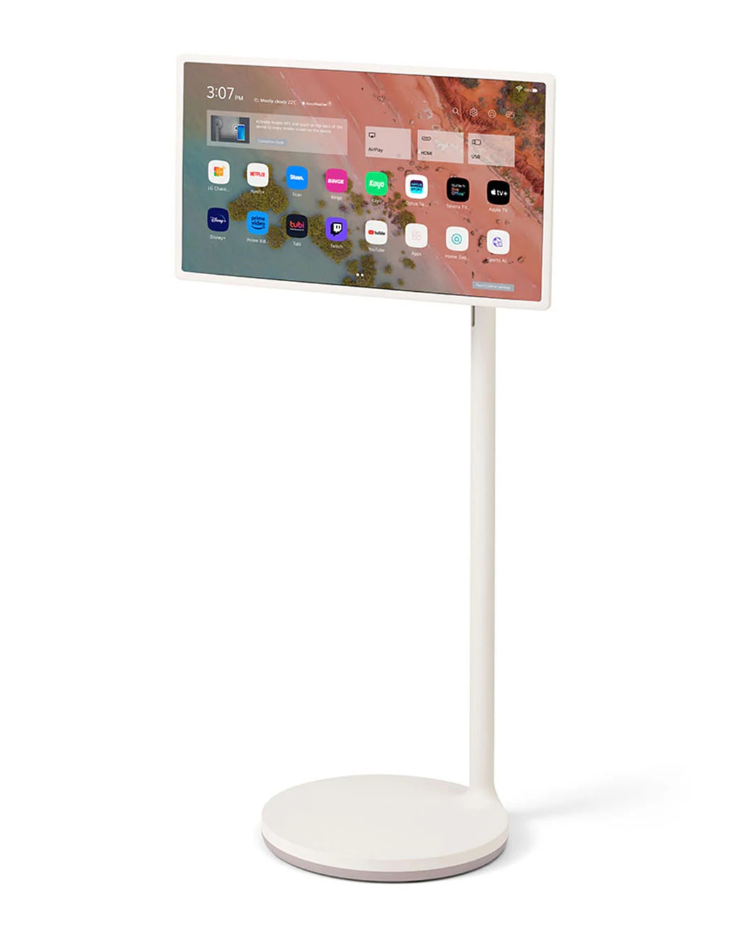 LG StanbyME Portable Smart Touch Screen - 27ART10AKPL | LG NZ