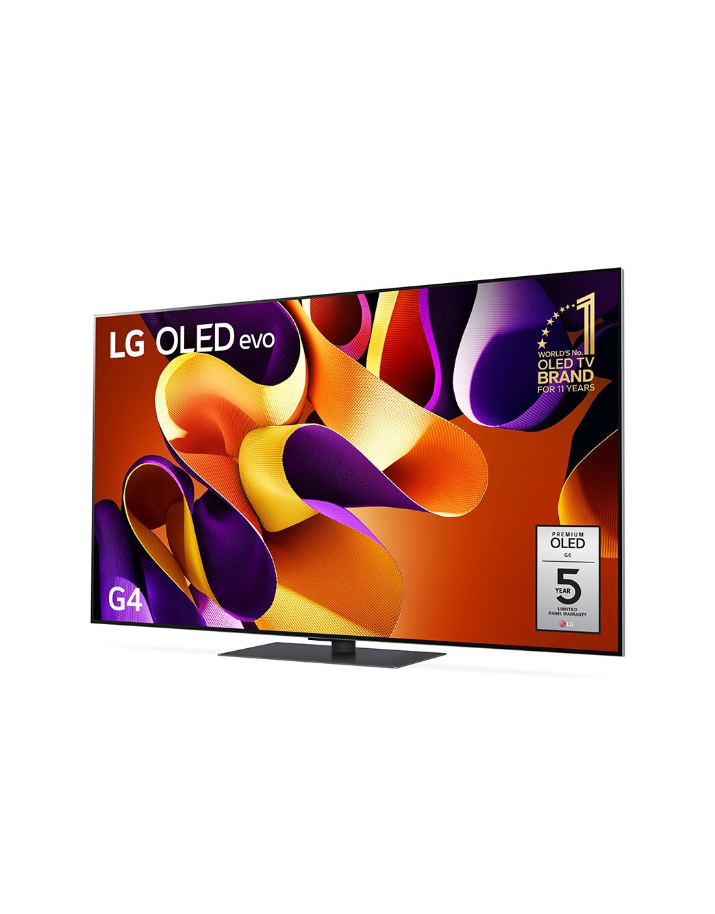 65 Inch LG OLED evo AI G4 4K Smart TV 2024 - OLED65G46LA | LG NZ