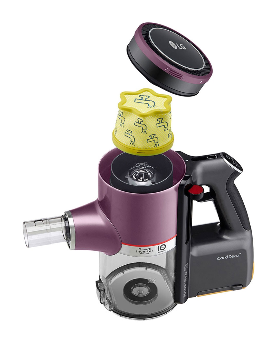 LG CordZero® Handstick + Power Mop Vac - A9K-PRO | LG New Zealand