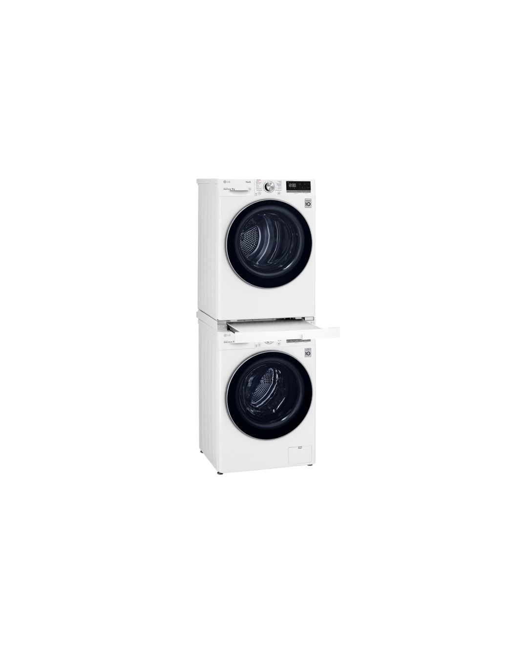 LG Washer+Dryer Stacking Kit w shelf - White - STKIT-WH | LG NZ