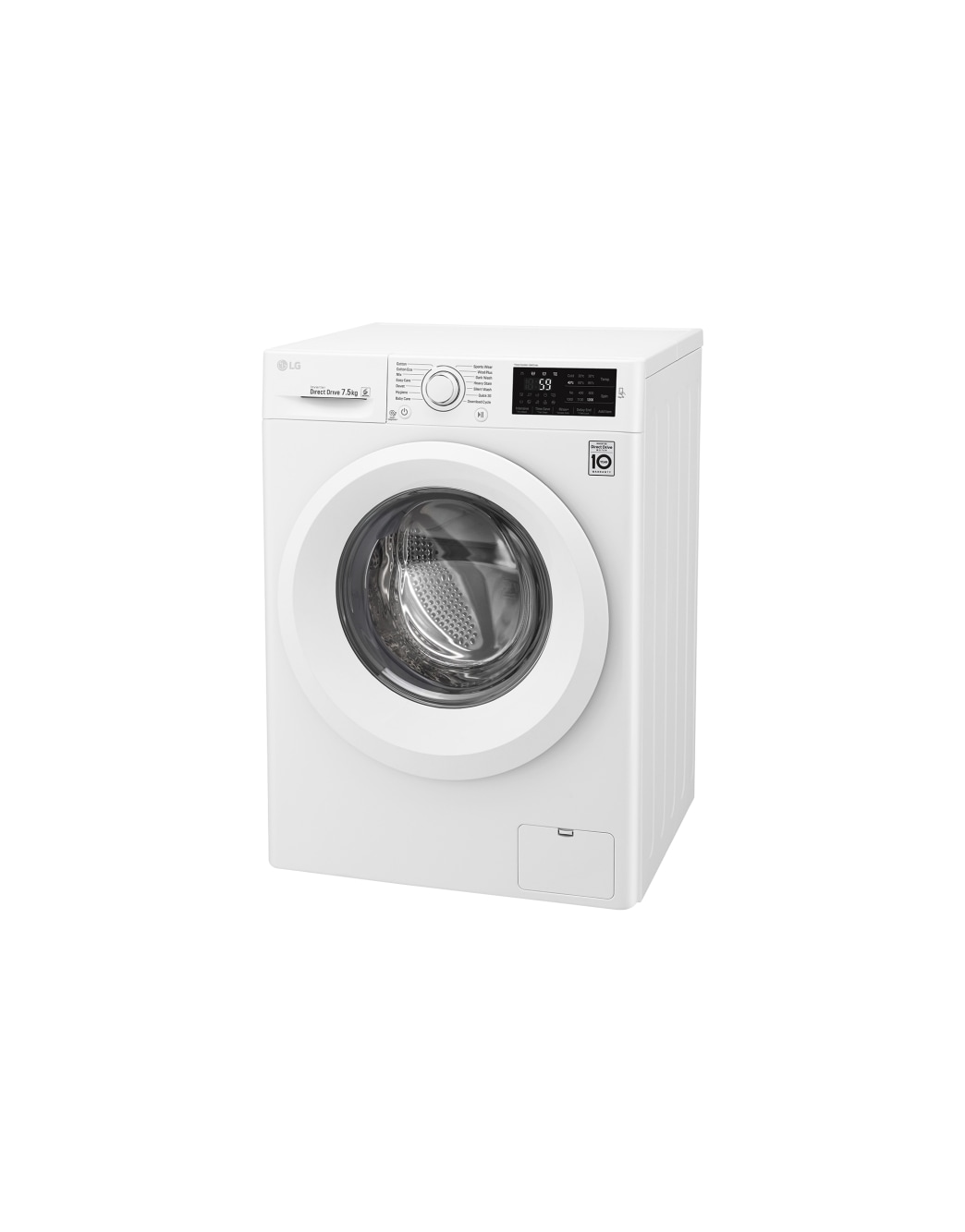 7.5kg Front Loader Washing Machine with 6 Motion Direct Drive ...
