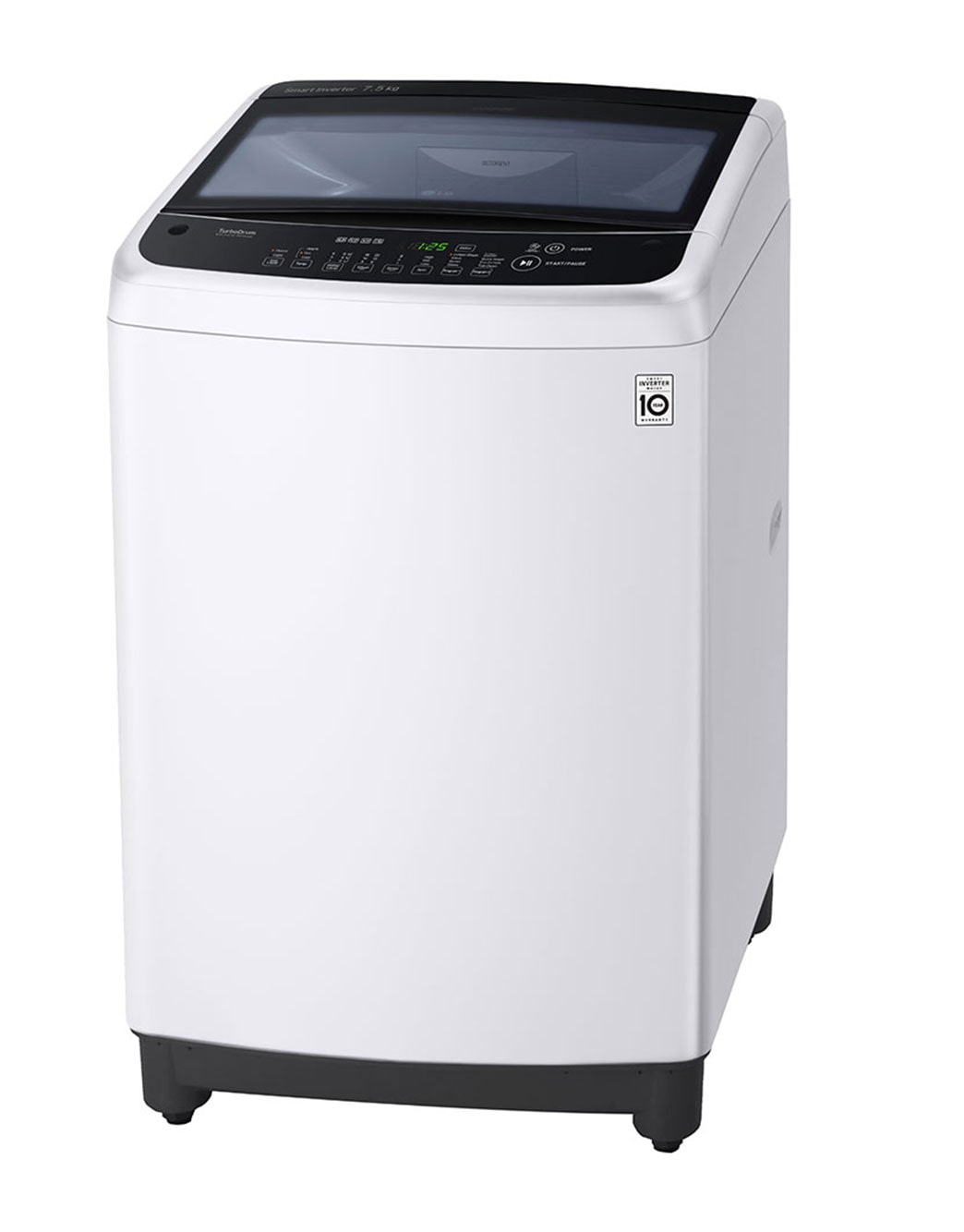 7.5kg Top Load Washing Machine - White - WTG7520 | LG New Zealand