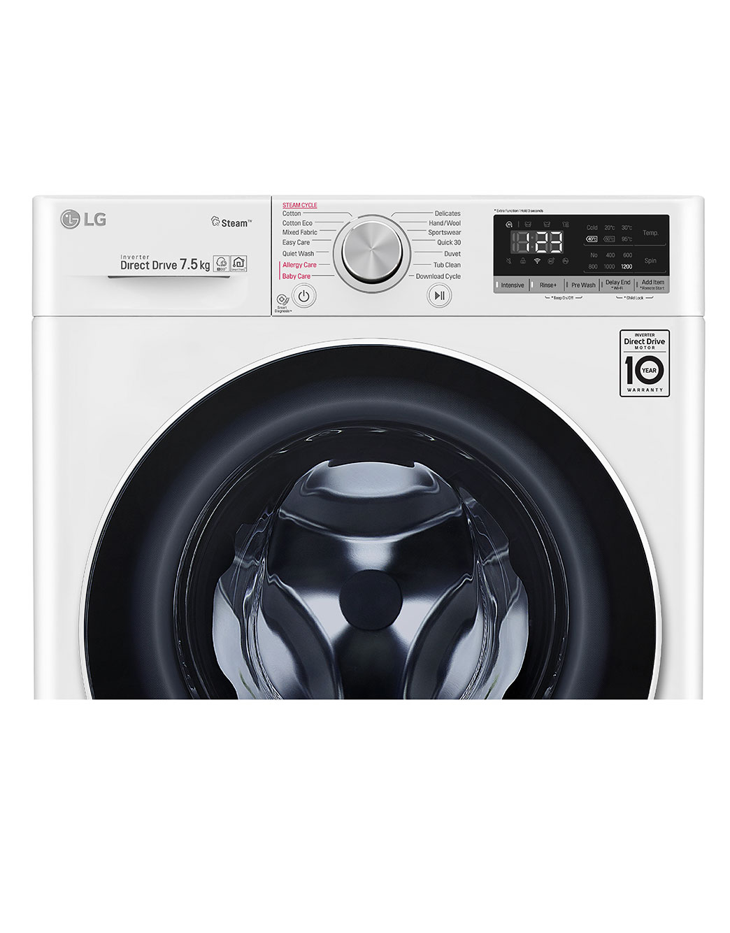 7.5kg Series 5 Front Load Washing Machine WV5-1275W | LG NZ