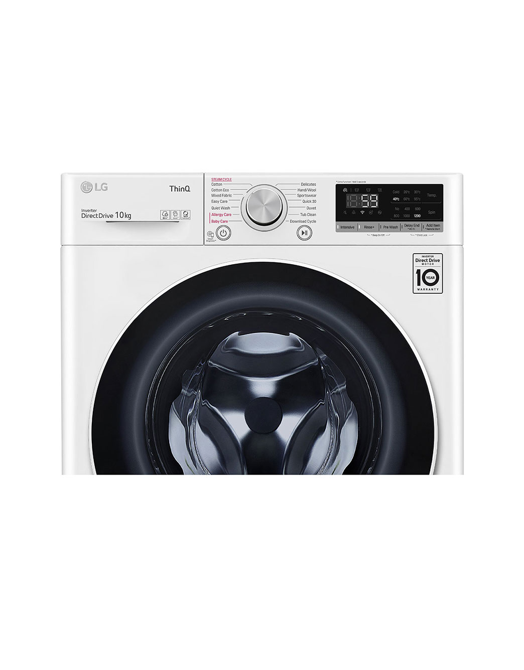 10kg Series 5 Front Load Washing Machine - WV5-1410W | LG NZ