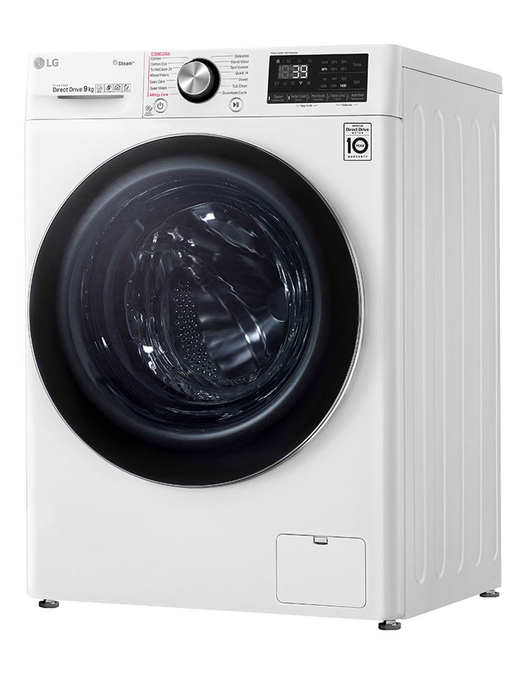 9kg Front Load Washing Machine with Steam⁺ - WV9-1409W | LG NZ