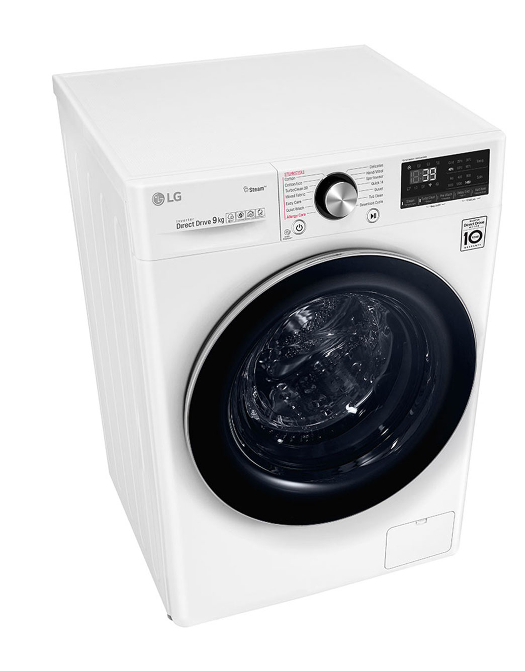 9kg Front Load Washing Machine with Steam⁺ - WV9-1409W | LG New Zealand
