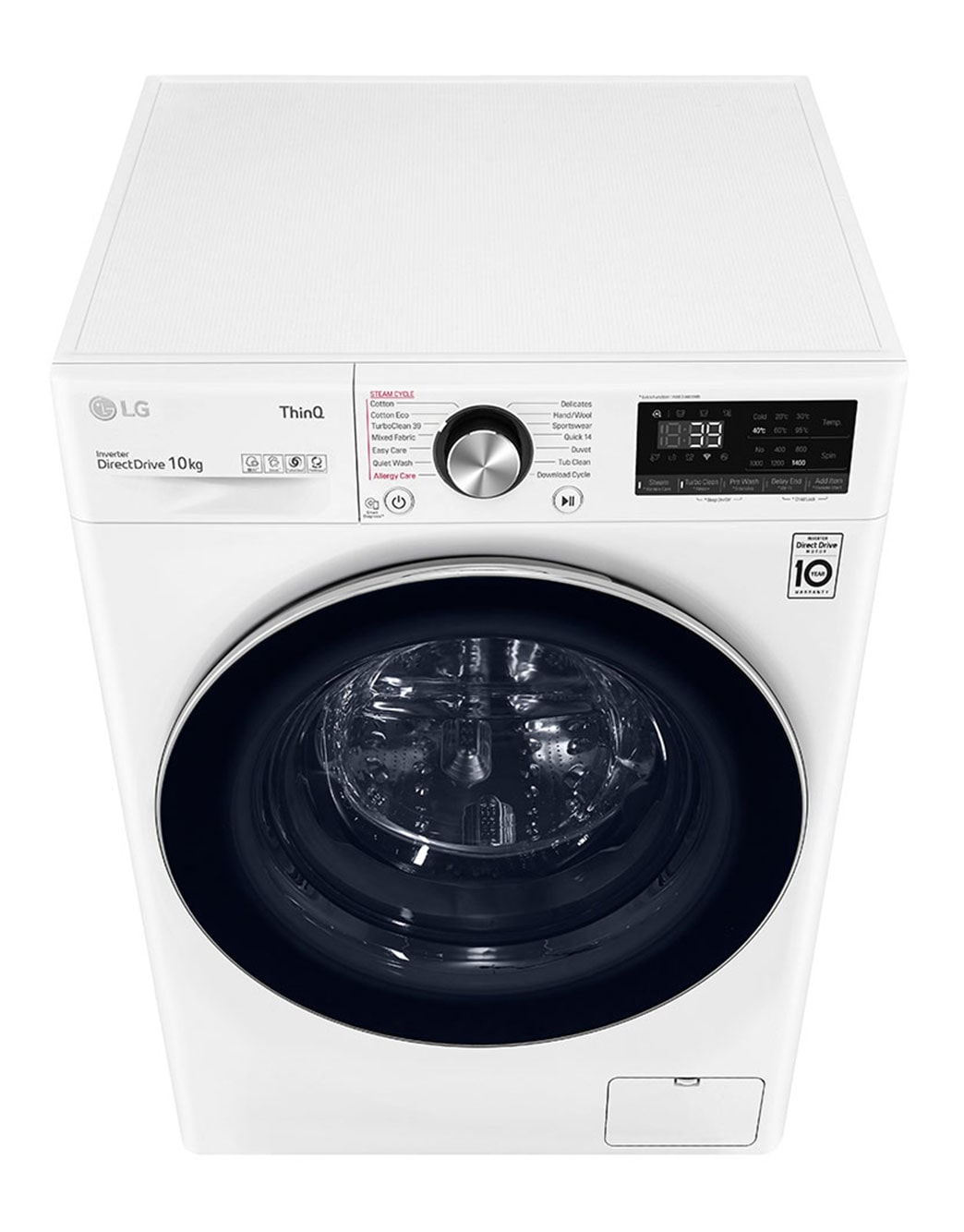 10kg Series 9 Front Load Washing Machine - WV9-1410W | LG NZ