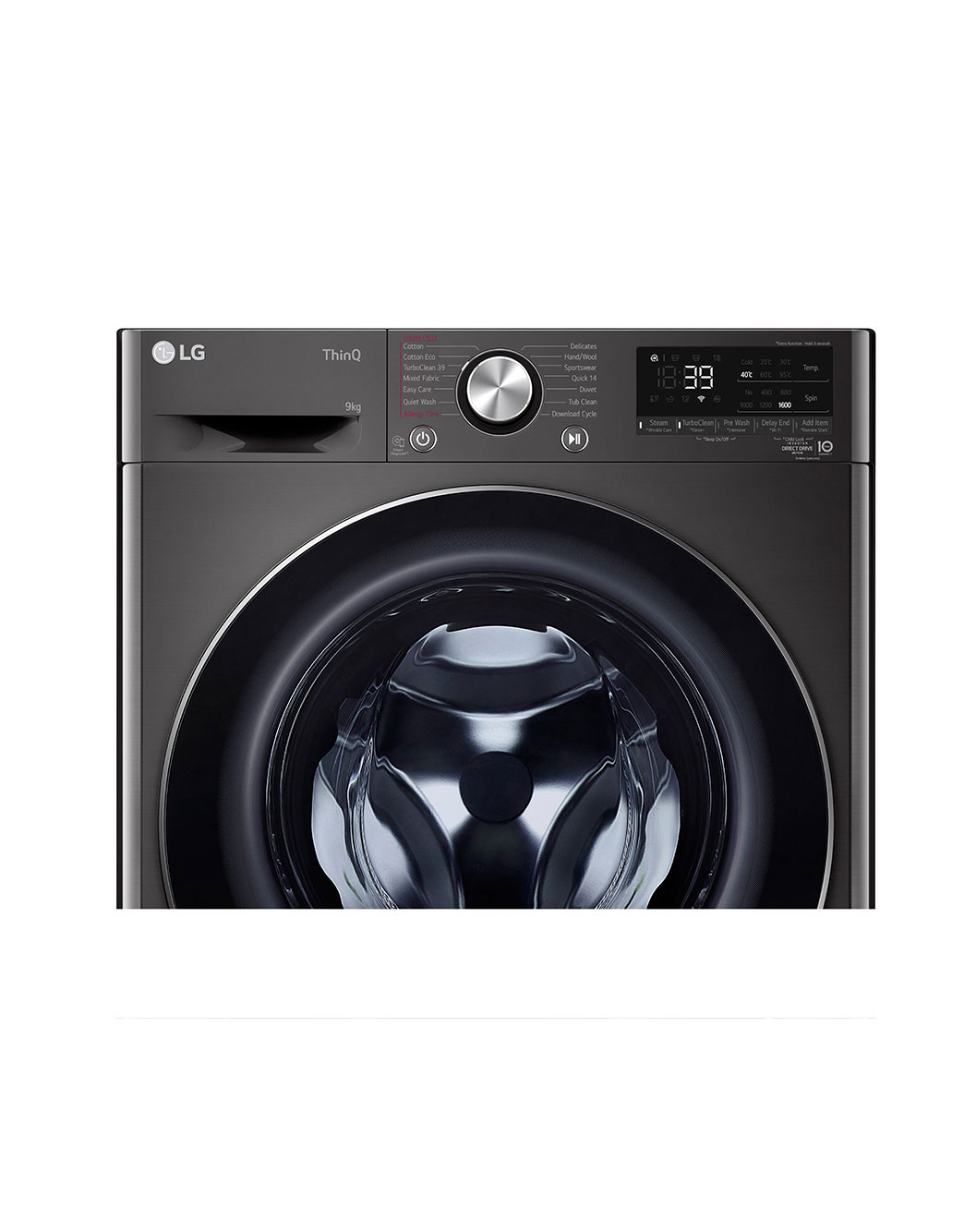 9kg Series 9 Front Load Washing Machine - wv9-1609b | LG NZ