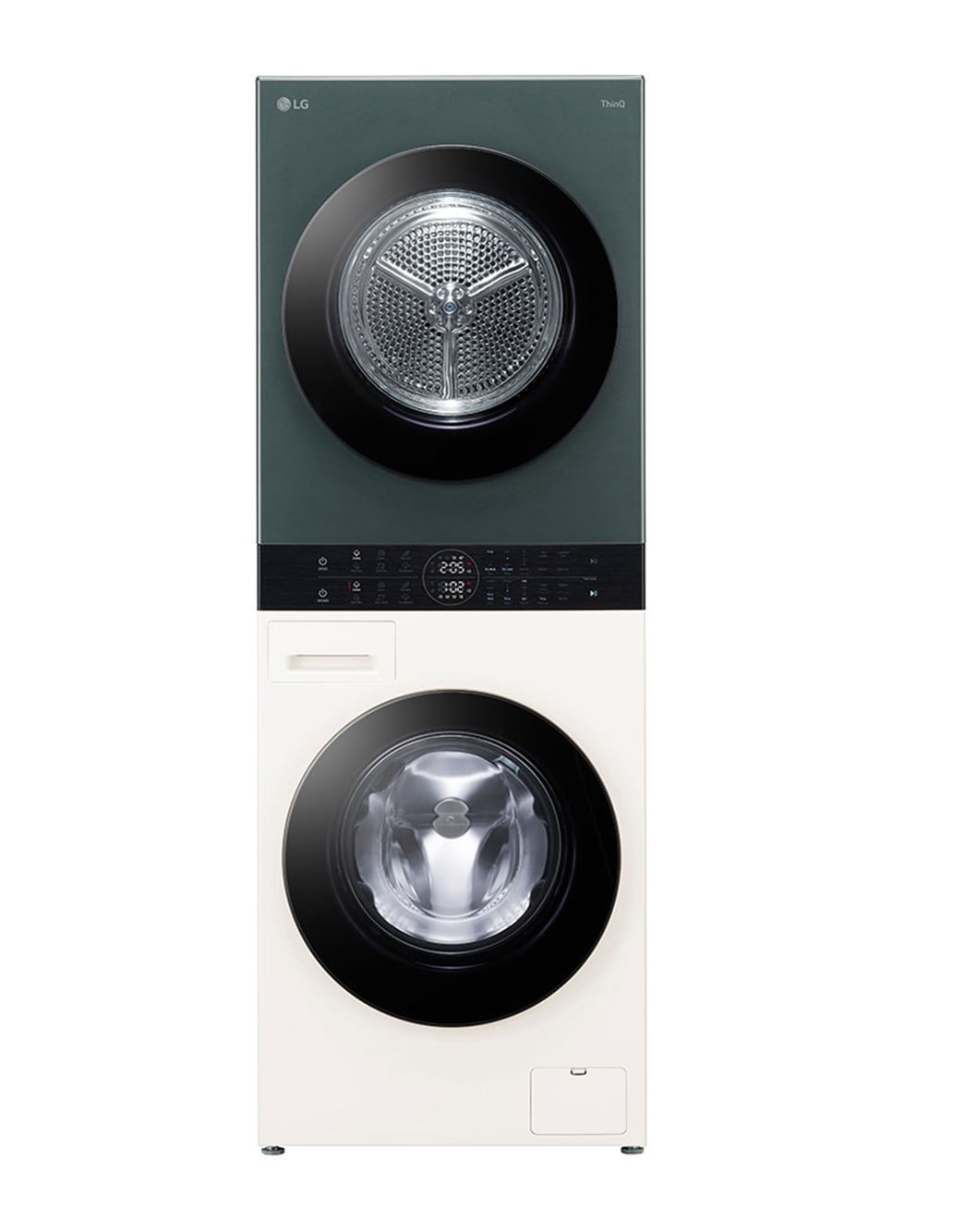 12/9kg WashTower™ Stacked Washer Dryer - WWT-1209FGB | LG NZ