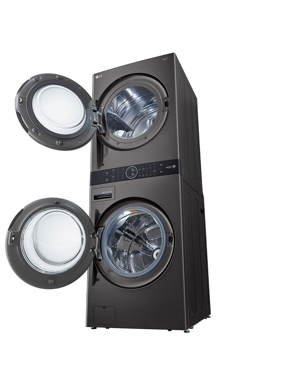 17kg WashTower™ Stacked Washer Dryer - WWT-1710B | LG NZ