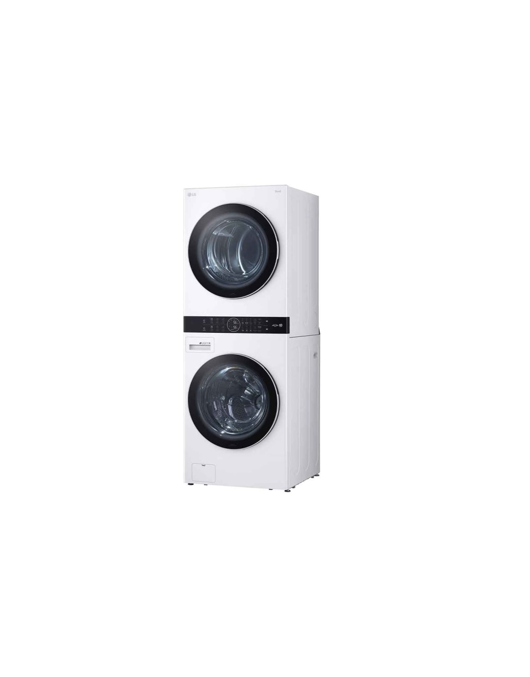 17kg WashTower™ Stacked Washer Dryer - WWT-1710W | LG NZ