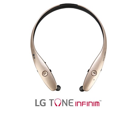 Auriculares Bluetooth LG TONE INFINIM™. Color Oro - HBS-900 | LG PA