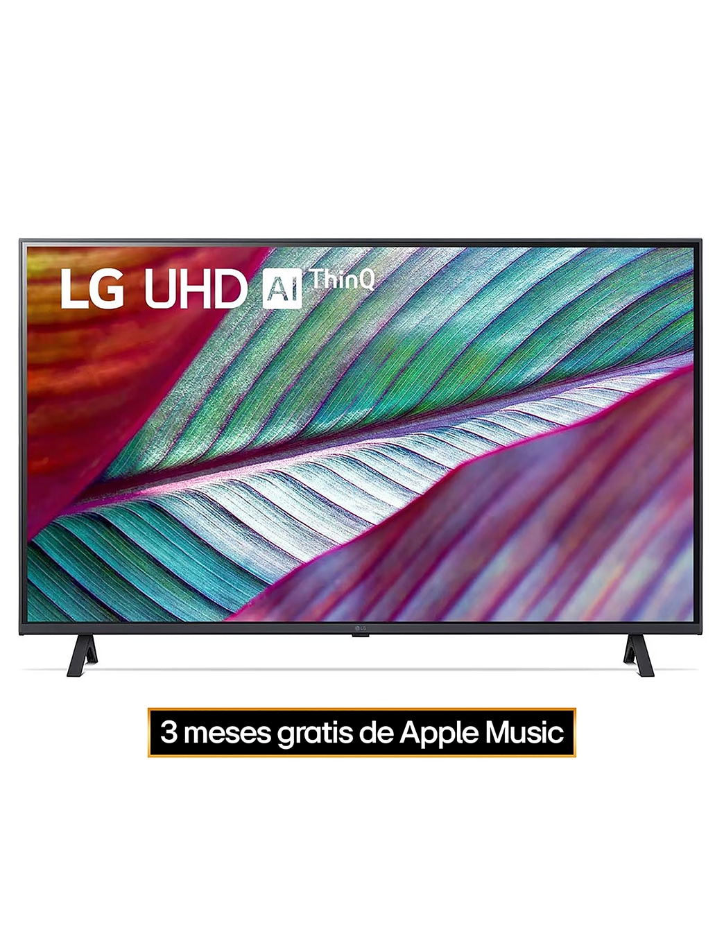 Pantalla LG UHD 43" UR78 4K SMART TV con ThinQ AI - 43UR7800PSB | LG PA