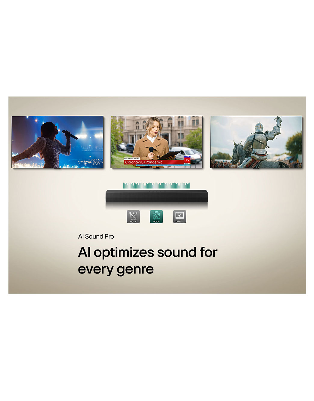 LG Soundbar | Barra de Sonido LG S20 | Dolby Digital | 2.0 canales - S20A | LG PA