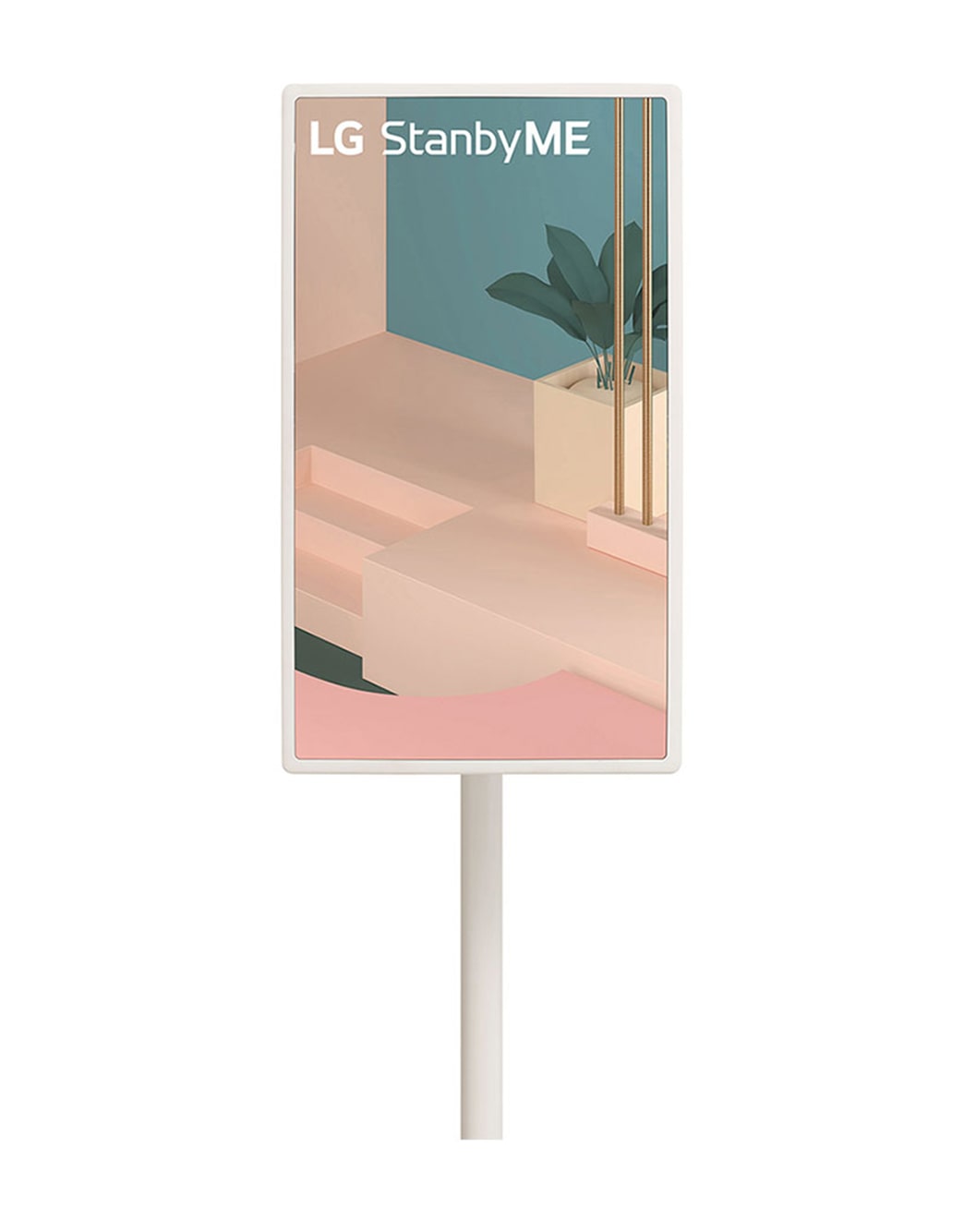 Televisor FHD LG StanbyME 27" Smart TV Pantalla táctil móvil con Batería integrada ThinQ ...