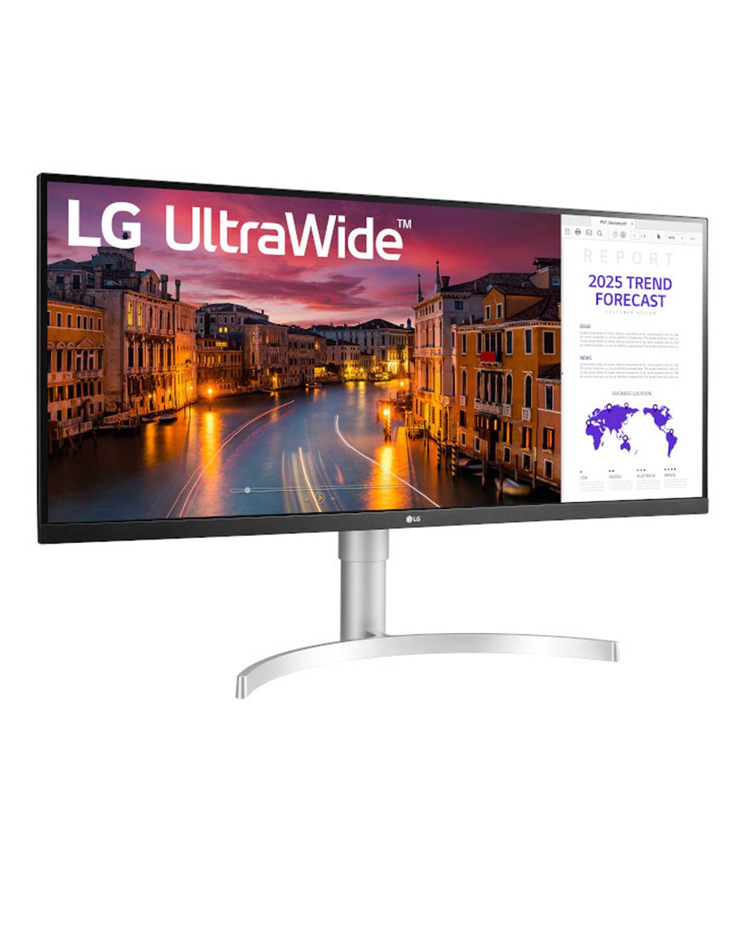 Monitor UltraWide™ 34'' 21:9 IPS HDR WFHD - 34WN650-W | LG Panamá