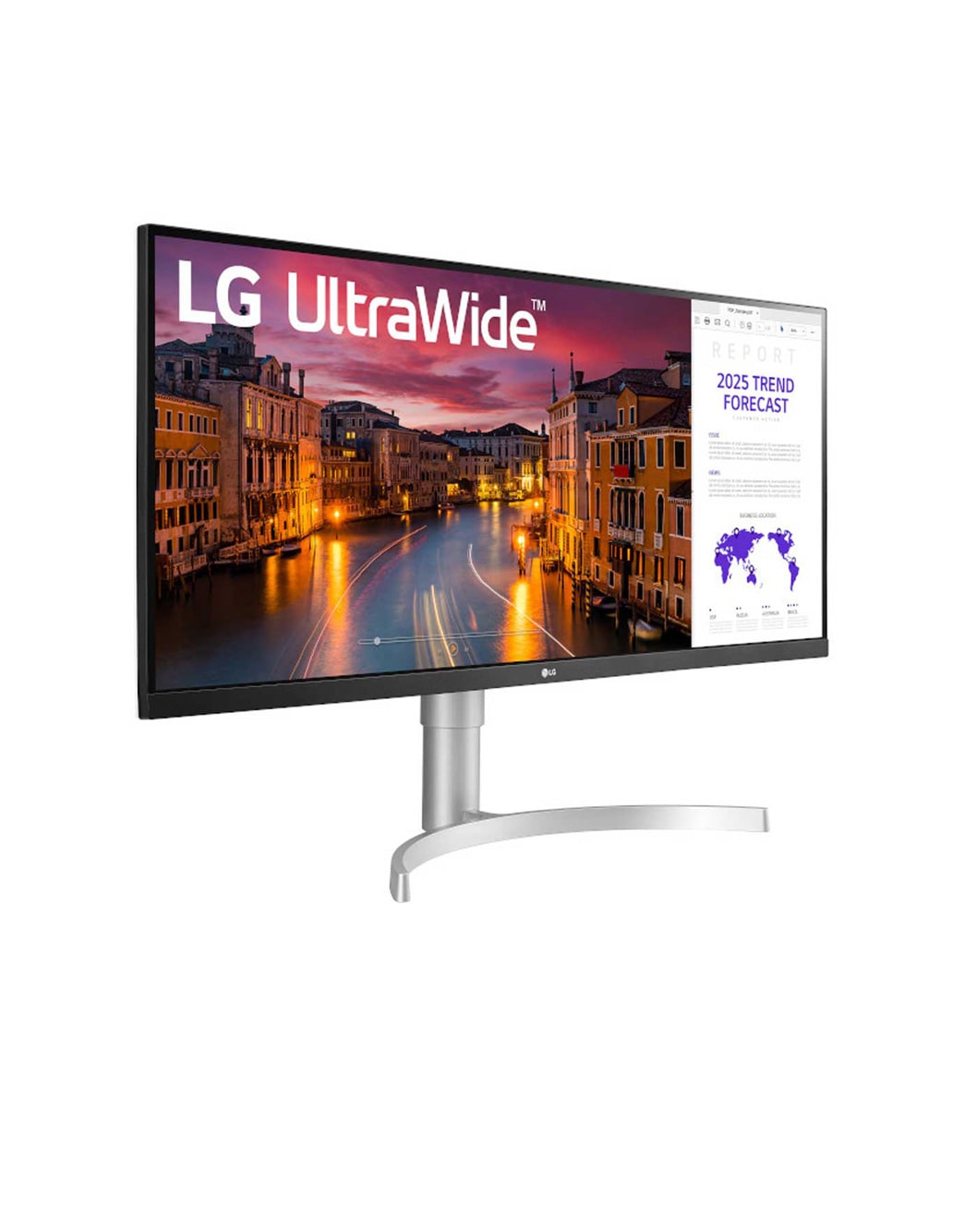 Monitor UltraWide™ 34'' 21:9 IPS HDR WFHD - 34WN650-W | LG Panamá