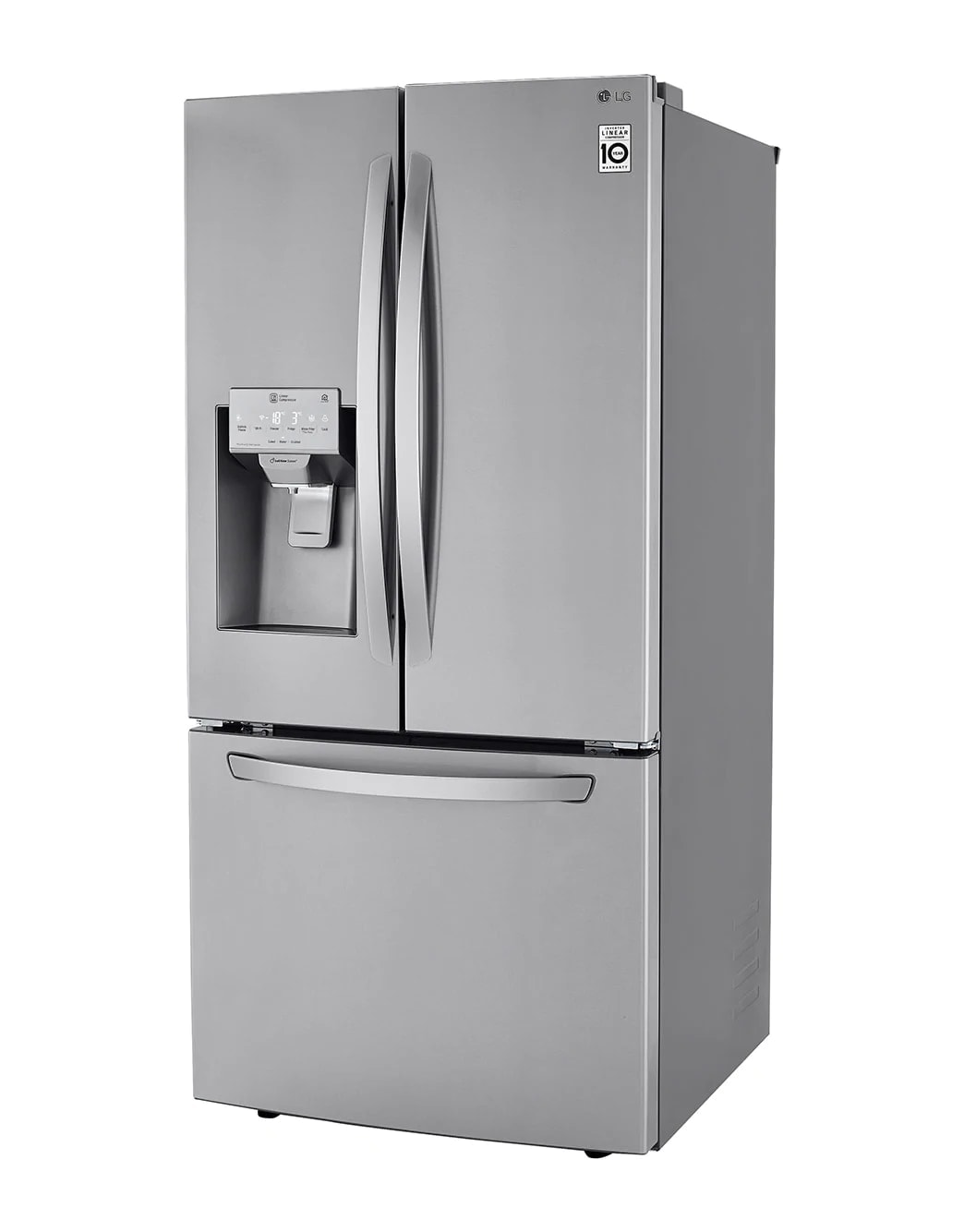 Refrigeradora French Door 25pᶟ LG LM65SGS ThinQ™ | LG PA